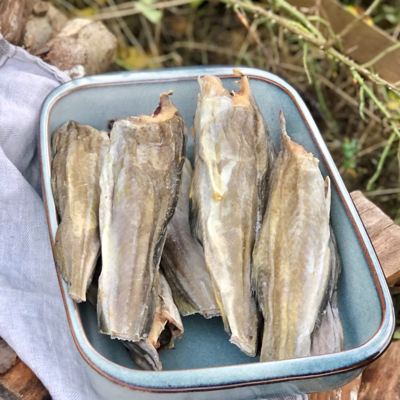 Fermenteret fisk fra Færøerne, også kaldet "ræstur fiskur"