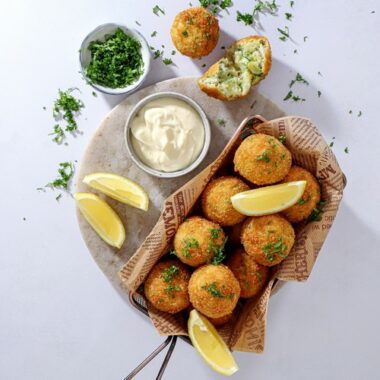 Kroketter med saltfisk - Opskrifter med fisk Nordfra, færøsk fisk